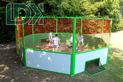 Quality Outdoor Mini  Soccer Field Cage Panna Soccer 11m Portable Football Pitch for sale
