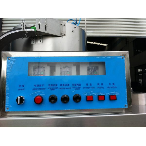 Quality Flat Inline Capping Machine SUS304 Electric Bottle Capping Machine for sale
