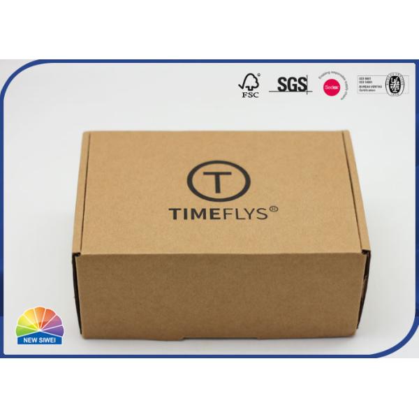 Quality 4C Printed Matt Varnishing Corrugated Mailer Box Custom Logo Size for sale