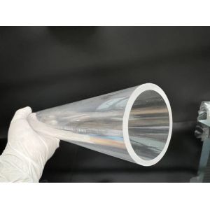 Quality High Hardness Sapphire Tube Anti-Scratch Tube Shape Transparent high hardness for sale