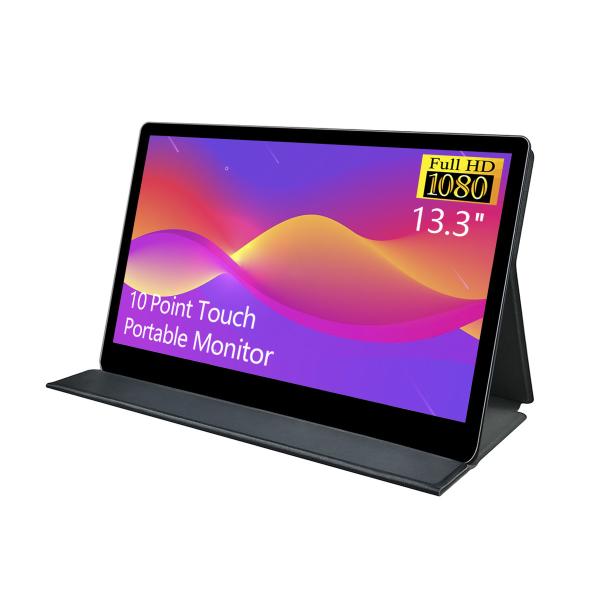 Quality 13.3 Inch IPS Screen LCD 178 Degree Second Portable Monitor For Laptop for sale