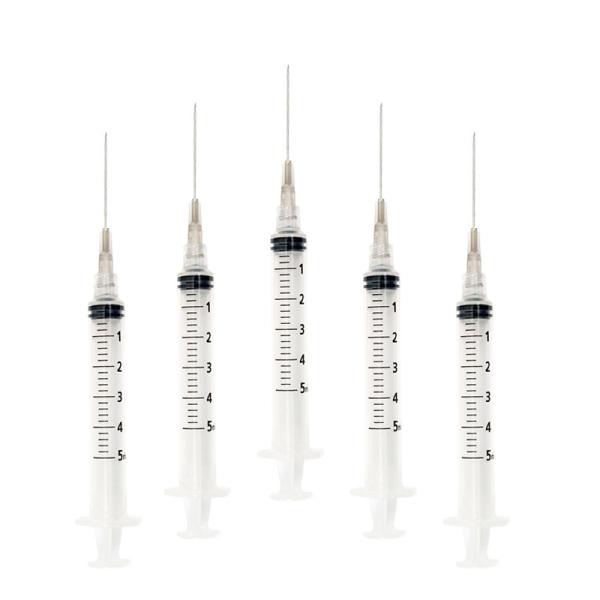 Quality 2ml Sterilized Disposable Medical Syringe With Needle for sale