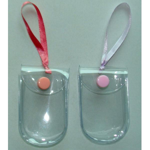 Quality SGS SEDEX 4P Custom Clear Makeup Bag Small Transparent case 0.25mm for sale