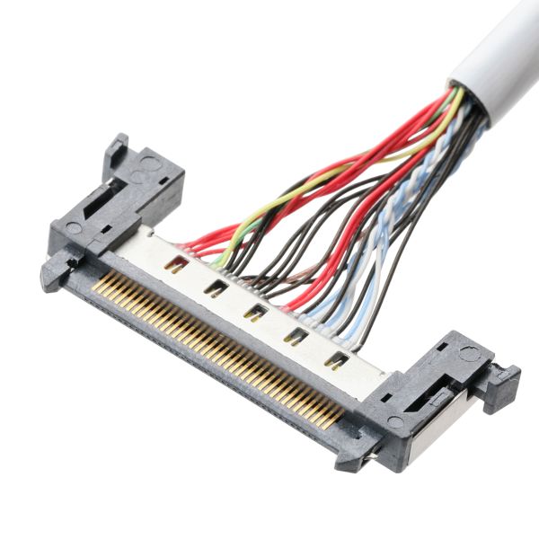 Quality 0.5mm Pitch LVDS Cable - 41Pin to 30Pin - UL10064 Shielded Wire - 32AWG for sale