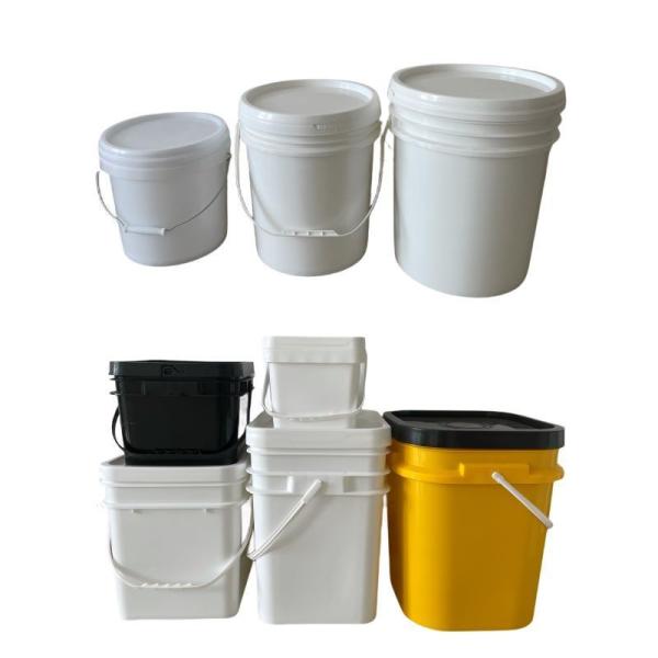 Quality Clear Buckets 1L 2L 3L 1 Gallon Food Grade Unbreakable Plastic Bucket 1.0 to 2.5 MM for sale