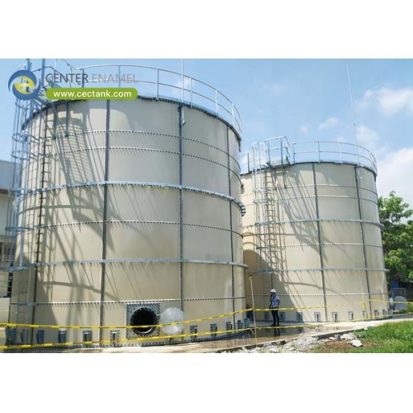 Quality Maximizing Efficiency Epoxy Coated Bolted Tanks For Landfill Leachate Management for sale