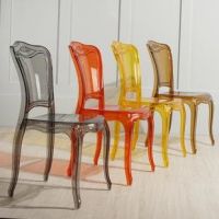 Quality PC Transparent Plastic Chair Mould Hot Runner PC armchair mold for sale