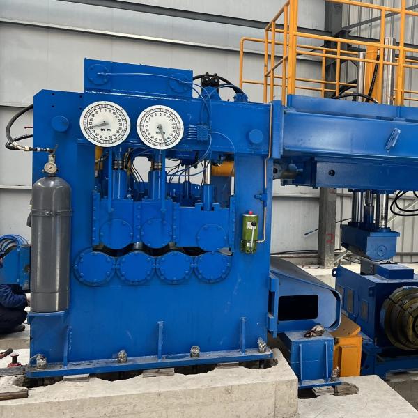 Quality 35T Coil Weight Automatic Steel Coil Slitting Line Uncoiling Leveling Shearing for sale