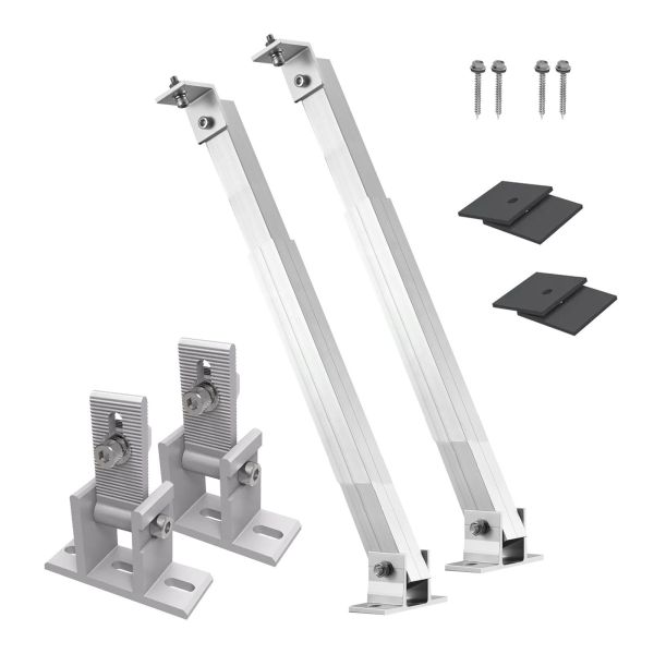 Quality Adjustable Rear Leg Front Leg Solar Racking for PV Solar Panel Installation for sale