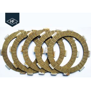 Quality 50Nm HONDA Motorcycle Clutch Plate CG200 Paper Based / Rubber Material for sale