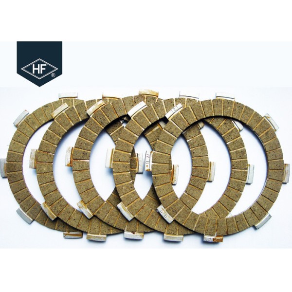 Quality 50Nm HONDA Motorcycle Clutch Plate CG200 Paper Based / Rubber Material for sale