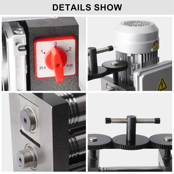 Quality 370W Goldsmith Rolling Mills Machines Electrical 1HP Engine for sale