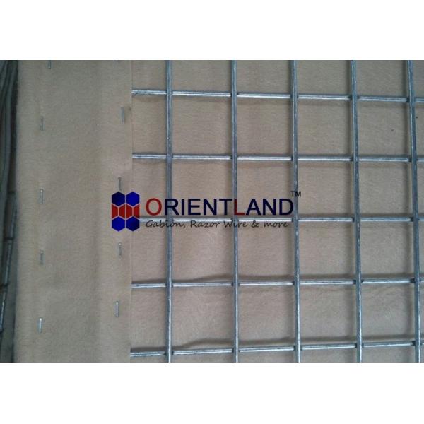 Quality Sand Wall Welded Mesh Defensive Barrier Container Units Customized Colors for sale