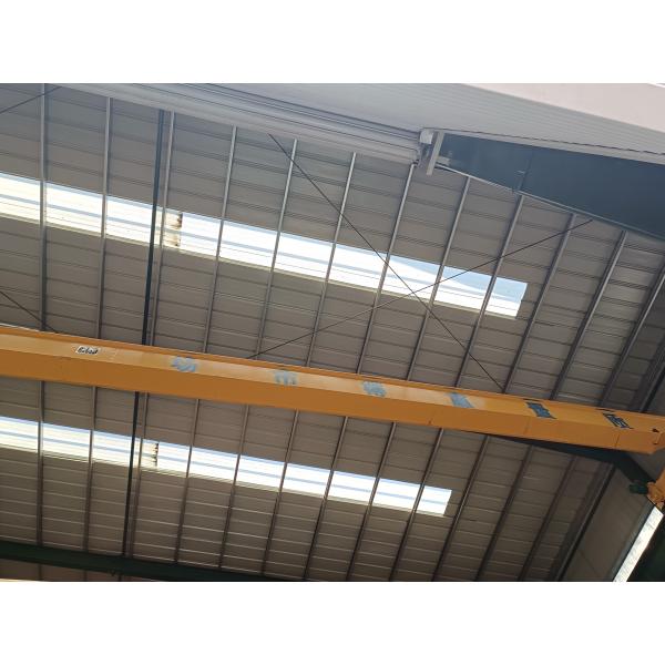 Quality 7KW-60KW Single Beam Overhead Crane Wireless Remote Control With 380V Power Supply Voltage for sale