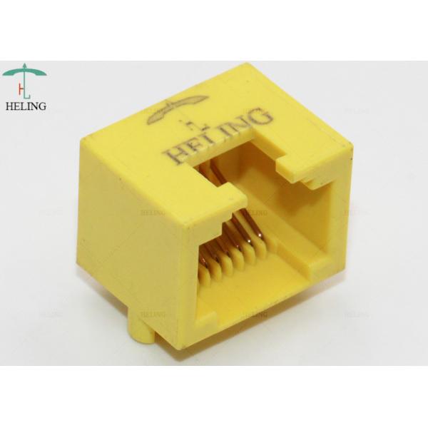 Quality One Port PCB RJ45 Female Connector Right Angle MJ5388-Y011-HRN1 for sale