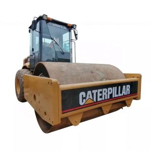 Quality Good Condition CAT CS-583D Vibratory Single Drum Road Roller with Original Spare for sale