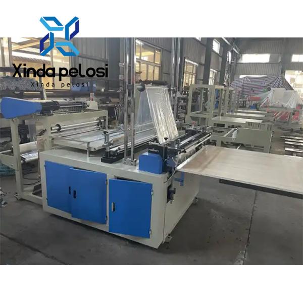 Quality High Speed Coreless Roll Dustbin Bag Making Machine With Strong Heat Sealing for sale