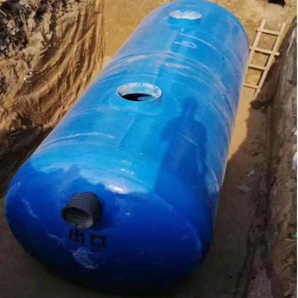 Quality high strength Customizable FRP GRP Septic Tank for Human And Animal Feces for sale