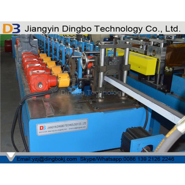 Quality Blue Purlin Roll Forming Machine , U Channel Roll Forming Machine CE SGS ISO for sale