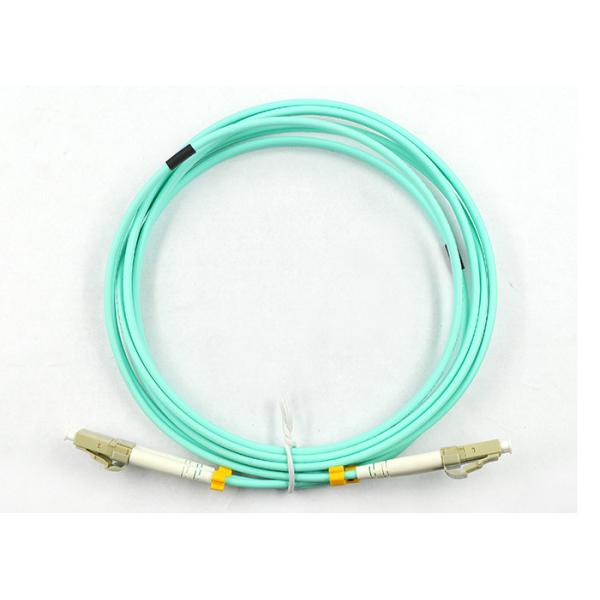 Quality OM3 Multimode Fiber Patch Cord LC UPC Connector 0 . 9 / 2MM Diameter for sale