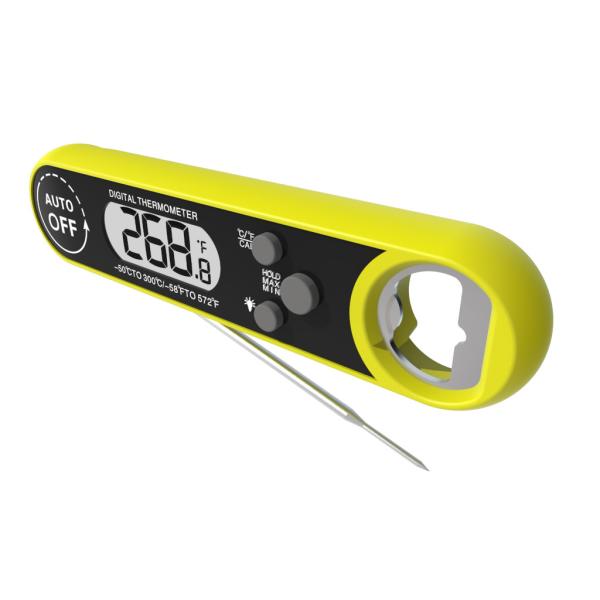 Quality Internal Cooking Thermometer Oven Bottle Opener Calibration Digital Stainless for sale