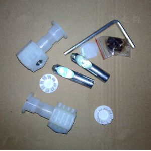 Quality Hang Wall Toilet Toilet Mounting Hardware With Hang Implement Fixed Screw for sale