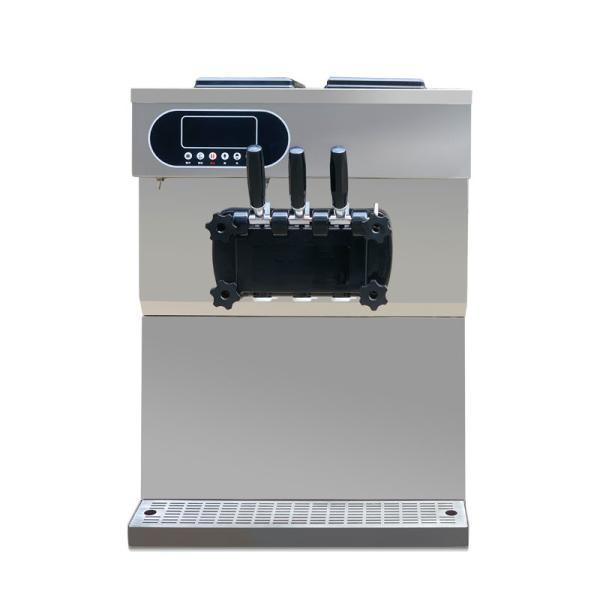 Quality Tabletop 25l Commercial Ice Cream Machine Soft Serve Free Standing for sale