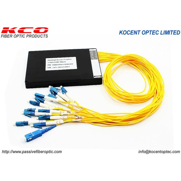 Quality Dual Fiber Single Fiber CWDM DLC Wavelength Division Multiplexer ABS 16CH 18CH for sale