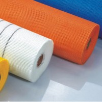 Quality Different colors acrylic acid coated fiberglass mesh used for construction for sale