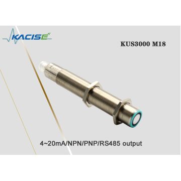 Quality KUS3000 M18 Compact Housing Ultrasonic Proximity Sensor High Repeatability for sale