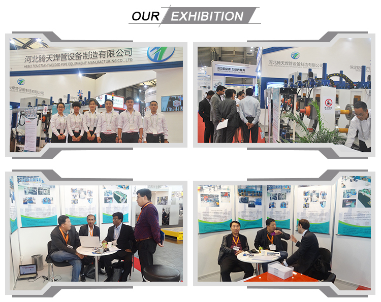 High speed ms pipe making machinery Fully automation high precision ERW tube mill