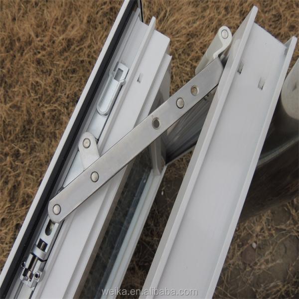 Quality European Style Tilt and Turn UPVC Window Outward Swing for sale