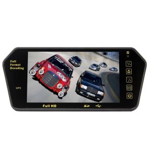 Quality HD USB Bluetooth Car Rear View Mirror Monitor Reversing Back Sight Surveillance for sale