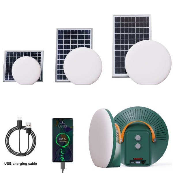 Quality Power Bank Solar Camping Lights LED Portable Energy Solar Rechargeable Lantern for sale