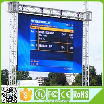 Quality Full Color Led Display Screen Hire , Outside Led Screen 1/13 Scan Driving Method for sale