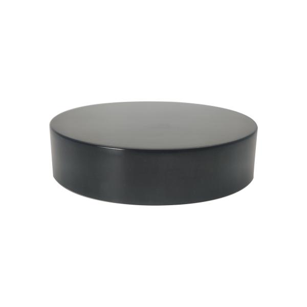 Quality Round Black 60mm Plastic Jar Lid Leakage Resistant for sale