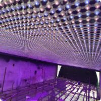 Quality Advertising LED Grid Screen 3x12bit for Commercial Digital Sign Display for sale