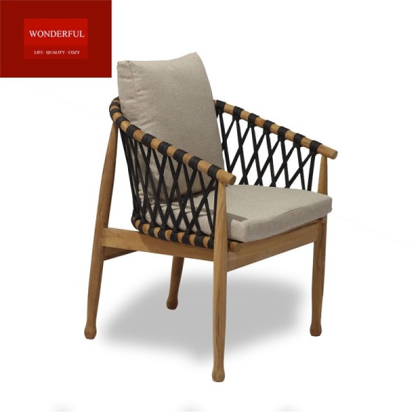 Quality Comfortable Rattan Outdoor Garden Chair with Modern Design Style and Quick Dry Foam for sale