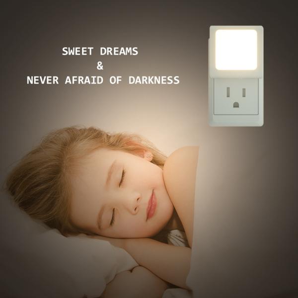 Quality DC6V Stepless Dimming Wall Smart LED Night Light For Bedroom for sale