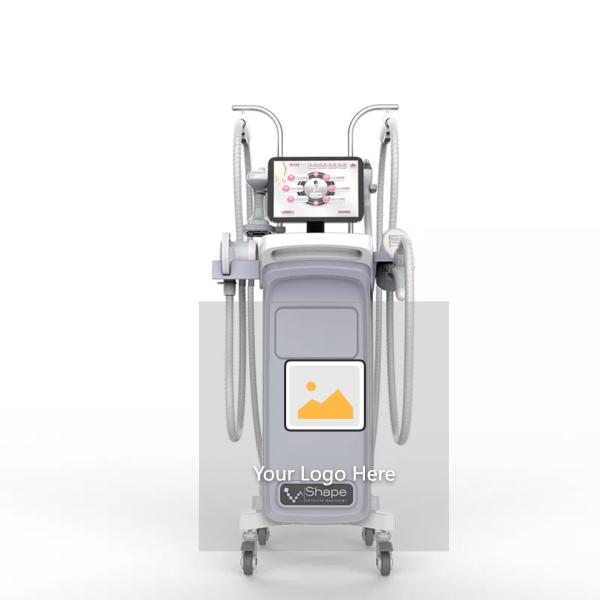 Quality RF Slimming Machine 4 Roller Heads Cavitation Vacuum Body Massage for sale