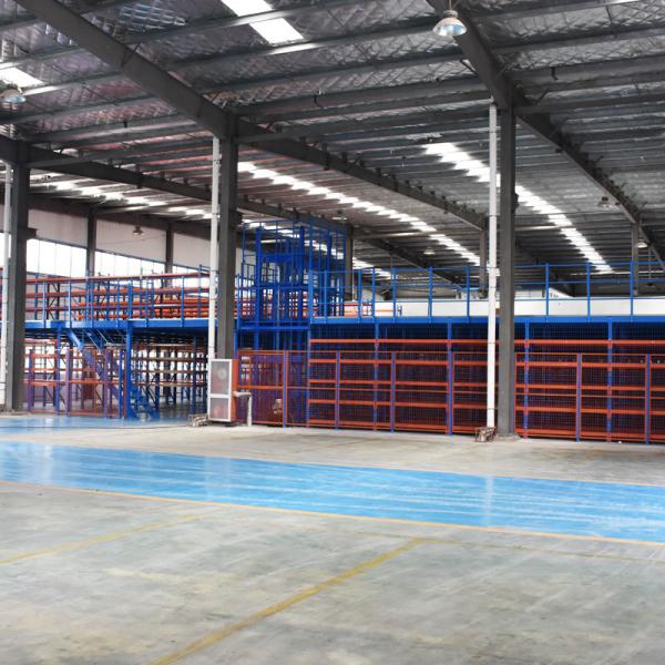 Quality 2-3 Levels Mezzanine Storage Rack Multi Level For Customized Warehouse Storage for sale