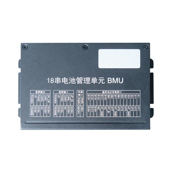 Quality 18S High Voltage BMS Battery Management System BMU With Cooling Fan for Lifepo4 Battery for sale