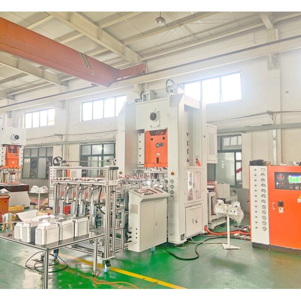 Quality Zhuli Aluminum Foil Container Machine 12000kg Silver Foil Container Making for sale