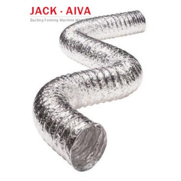 Quality Semi Rigid Aluminum Flexible Duct Making Machine for sale