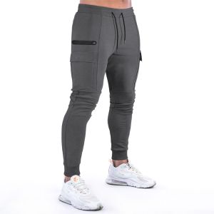 Quality 2XL Grey Comfortable Mens Workout Jogger Pants 100 percent Cotton for sale
