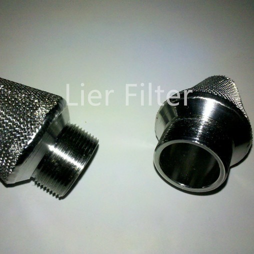 Quality Clean Hygienic Sintered Mesh Filter Element 316L SS Sintered Filter Cartridge for sale