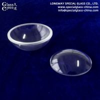 Quality Precision N-BK7 Ar-coating Optical Hemispherical Dome Lens For Sun Light Sensor for sale