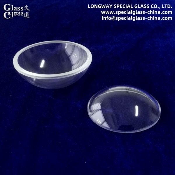 Quality Precision N-BK7 Ar-coating Optical Hemispherical Dome Lens For Sun Light Sensor for sale