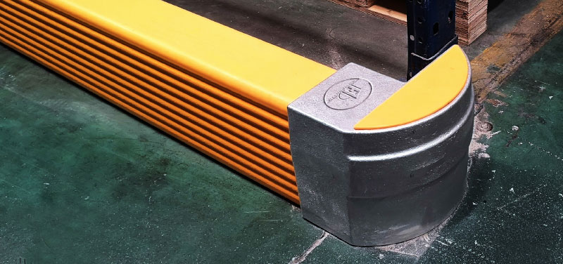 Racking Upright Protectors  Rack End  Protector Guard  Warehouse Safety Bollard