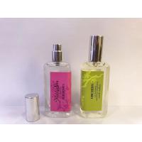 Quality Rectangle Glass Perfume Bottles 50ml Perfume Atomizer Makeup Packaging OEM for sale